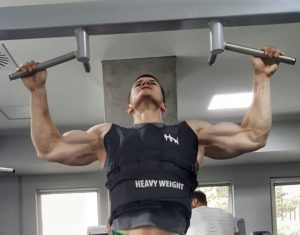 Jakub Prchal a zátěžová vesta Heavy Weight